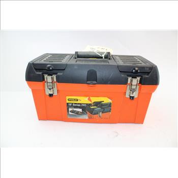 Chicago Electric 1/4" Trimmer Router, Files, & More In Stanley 19" Tool ...