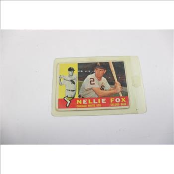 Chicago White Sox Nellie Fox Baseball Card | Property Room