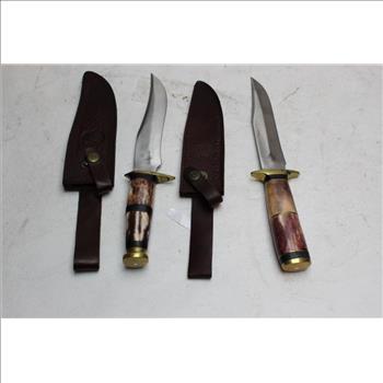 Chipaway Cutlery Fixed Blade Knives, 2 Pieces | Property Room