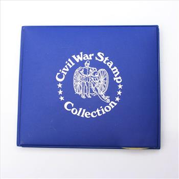 Civil War Stamp Collection In Presentation Folder - 30 Pieces ...