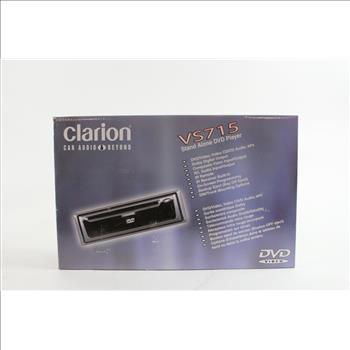 Clarion VS715 Standalone DVD/CD Player | Property Room