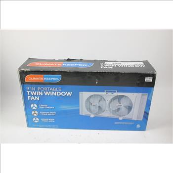 Climate Keeper Twin Window Fan | Property Room