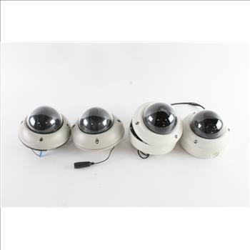 Clinton Electronics Dome Security Camera And More, 4 Pieces | Property Room