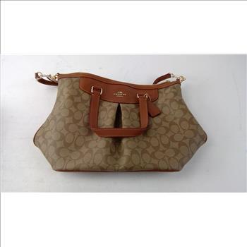 Coach Signature Pleat Tote Bag, F34614 | Property Room