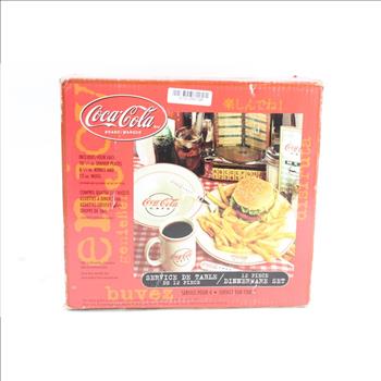 Coca Cola 12 Pieces Dinnerware Set | Property Room
