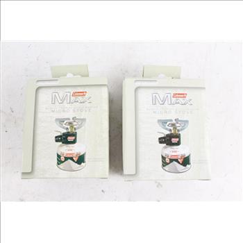 Coleman Max Butane/Propane Single-Burner Micro Stoves, 2 Pieces ...