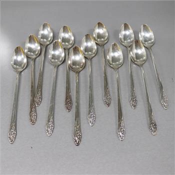 Community Oneida Sterling Silver Evening Star Tea Spoon, 12 Pieces ...