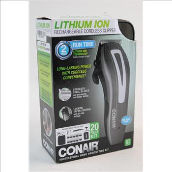 Conair Lithium Ion Rechargeable Cordless Haircutting Kit | Property Room