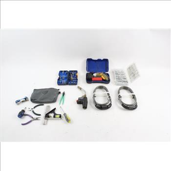 Contico Tub, Assorted Wires And More, 20+ Pieces | Property Room