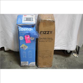 Cosco And Fizzy Baby Playpens, 2 Pieces | Property Room