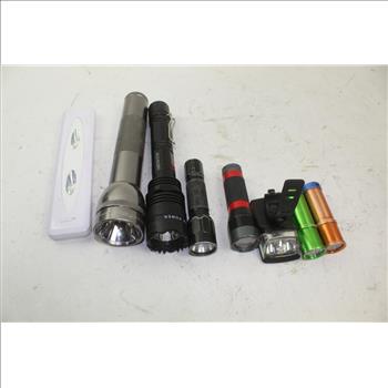 Craftsman, Maglite, & More Assorted Flashlights; 5+ Pieces | Property Room