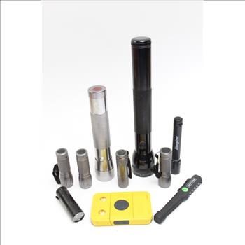 Craftsman, Maglite, & More Assorted Flashlights; 5+ Pieces | Property Room