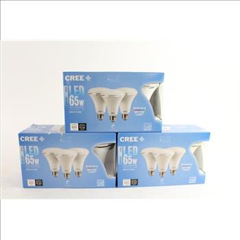 Cree Daylight LED 65W Replacement Flood Light Bulb 3-Packs, 3 Pieces ...