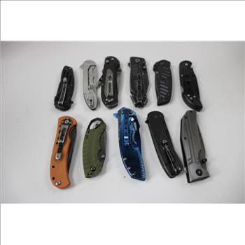 CRKT, Schrade, Gerber, And More Folding Knives, 24 Pieces | Property Room