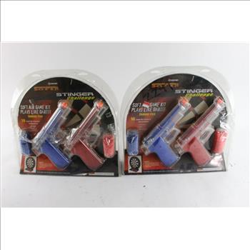 Crosman Soft Air Stinger Challenge Game Kits, 2 Pieces | Property Room
