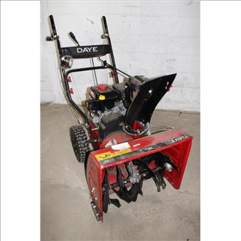 Daye Snowblower | Property Room