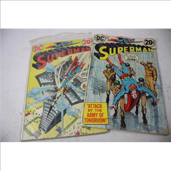 DC Superman #262 And #265 Comics, 2 Pieces | Property Room