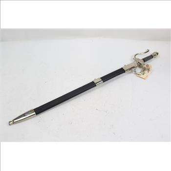 Decorative Rapier Sword With Scabbard | Property Room