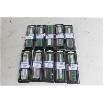 Dell And Kingston Memory Modules, 10 Pieces | Property Room