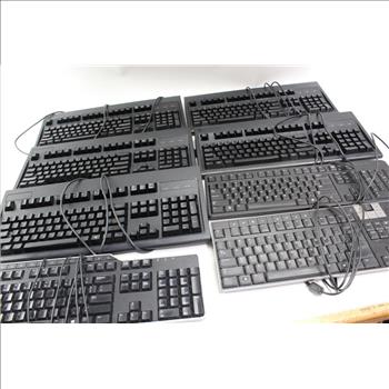 Dell, Key Tronic Keyboards, 8 Pieces | Property Room