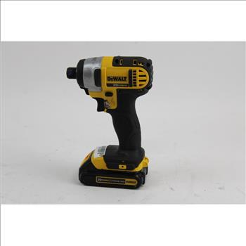Dewalt 20 Volt Max 1/4" Cordless Impact Driver (Model DCF885 ...