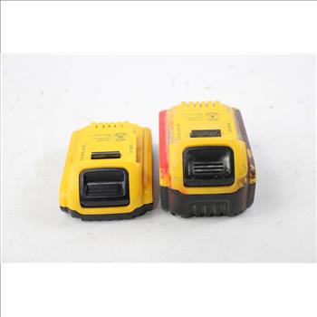 Dewalt 20V Battery Packs, 2 Pieces | Property Room