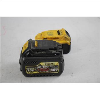 DeWalt 20v Battery Packs, 2 Pieces | Property Room