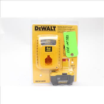 Dewalt DC9310 Charger And Battery | Property Room