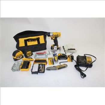Dewalt Dcf610 Cordless Screwdriver & More In Dewalt Tool Bag; 5+ Pieces ...