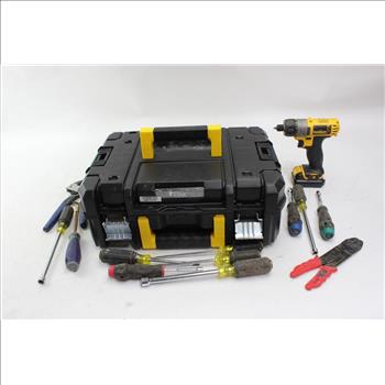 DeWalt Dcf610 Cordless Screwdriver, Pliers And More: 10+ Pcs | Property ...