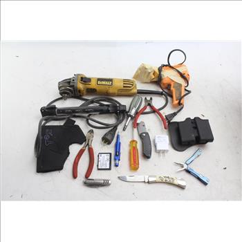 Dewalt DWE4011 Angle Grinder, Multi-Tools, Knives, & More; 5+ Pieces ...