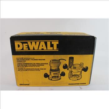 DeWalt Plunge Router Combo Kit | Property Room