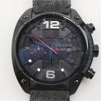 Diesel Overflow Chronograph Denim Watch | Property Room
