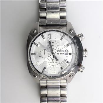 Diesel Overflow Stainless Steel Watch | Property Room