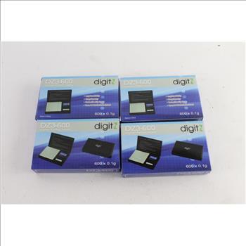 DigitZ Pocket Scales, 4 Pieces | Property Room