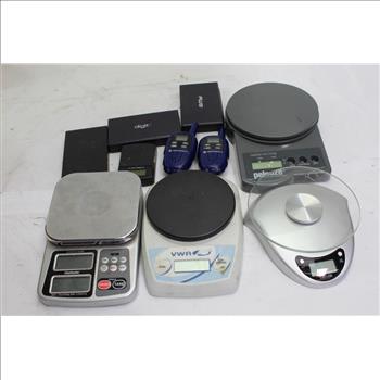 Digitz, Taylor, Pelouze, + More Assorted Scales And Motorola 2 Way ...