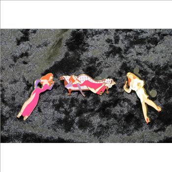 Disney Jessica Rabbit Pins, Lot Of 3 | Property Room