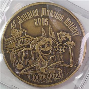 Disneyland 2005 Haunted Mansion Holiday Jack Skellington Token ...