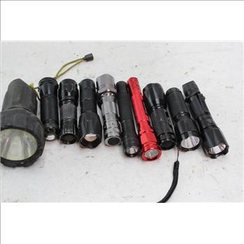 Dorcy, Cyclops, Techlite+ More Assorted Flashlights 10 Pieces ...