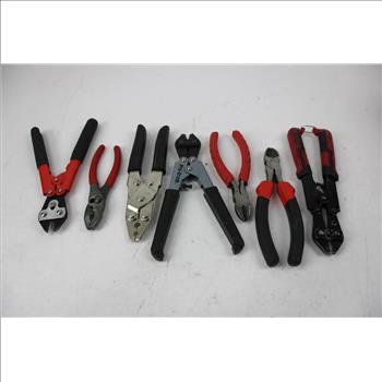 Doyle 8" Wire Cutters, SOG Multitool, Olympia Flathead Screwdriver And ...