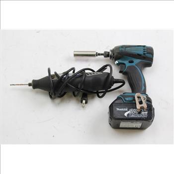 Dremel 400 Power Drill And Makita Cordles Drill Driver: 2 Items ...
