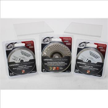 Dremel Diamond Surface Prep Wheel And Diamond Tile Wheel, 3 Pieces ...
