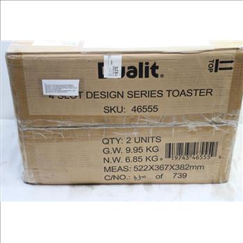 Dualit 4 Slot Design Toaster | Property Room