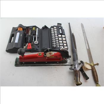 Durabuilt Tool Set, Central Pneumatic Sander, And More 10+ Pieces ...