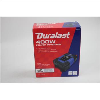 Duralast 400w Power Inverter, First Aid Kit | Property Room
