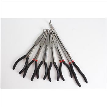 Duralast, Pittsburgh + Great Neck Long Neck Pliers, 6 Pieces | Property ...