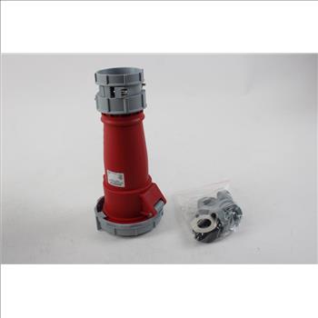 Easton IEC 309 Pin & Sleeve Watertight Connector, AH530C7W | Property Room