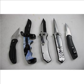 Elite Edge And Other Knives, 5 Pieces | Property Room