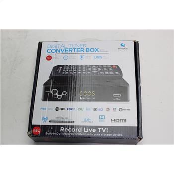 Ematic Digital Tuner Converter Box With Recorder | Property Room