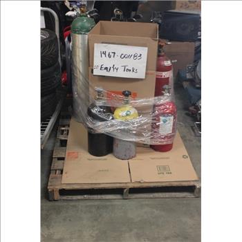 Empty Tanks; 10 Pieces | Property Room